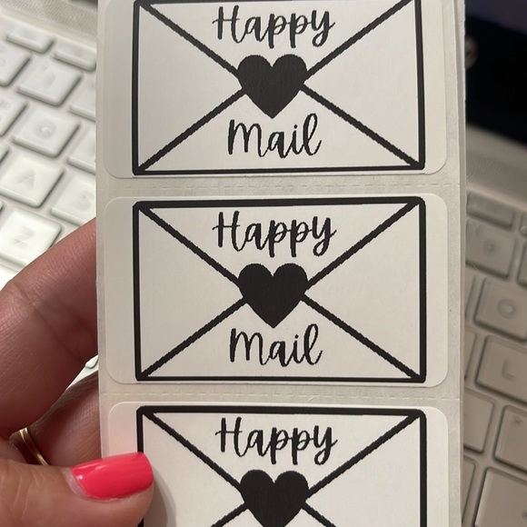 Office | Happy Mail With Heart Stickers | Poshmark